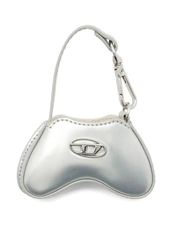 DIESEL® Mini Handbag Charm With Iconic D Logo