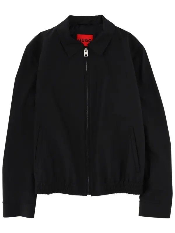 Hugo Oversized Fit Zip-up Jacket