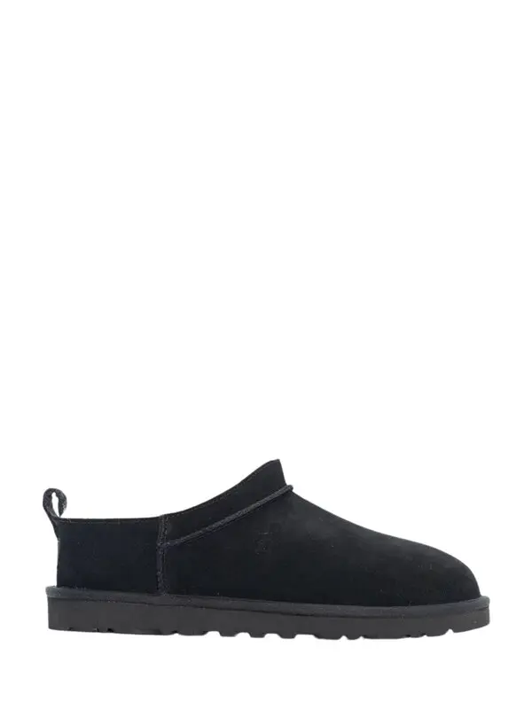 UGG Suede Sheepskin Lined Slipper Boots