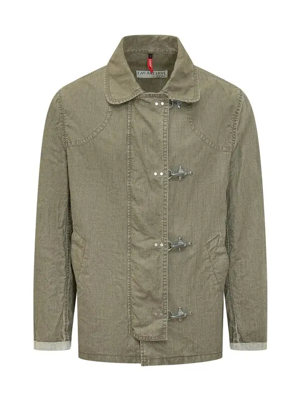 FAY Lightweight Archive Jacket With Metallic Accents - Assenzio