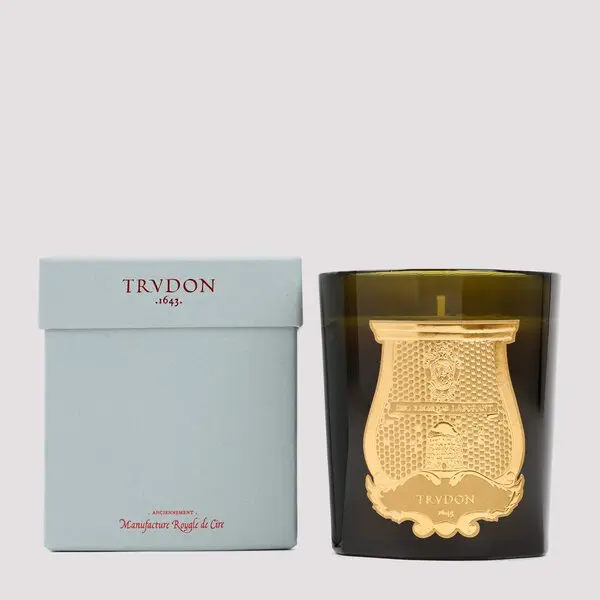 TRUDON Mini Candle Made With 100% Glass And Wax - Green