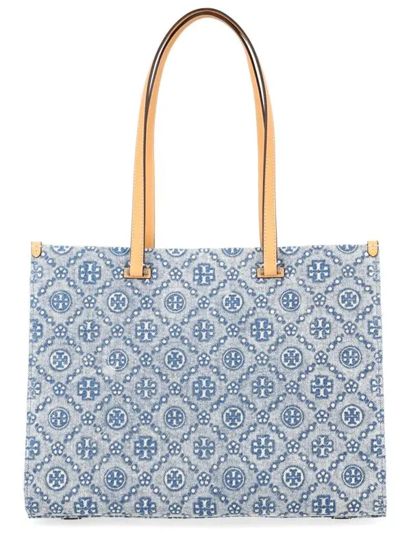 Tory Burch T Monogram Shopper Bag