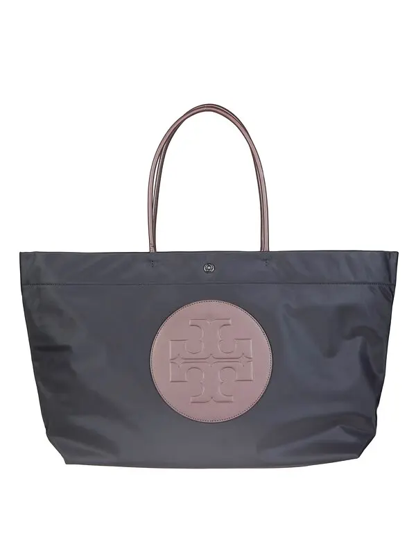 Tory Burch Ella Twist Mini Shoulder Bag - Nero