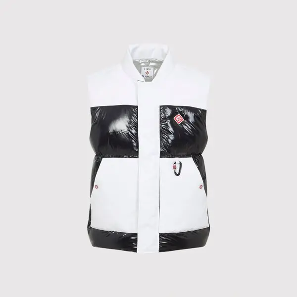 Casablanca Ripstop Down Ski Vest - Black