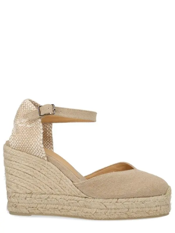 CastaÑer Espadrille Wedge Sandal - Beige