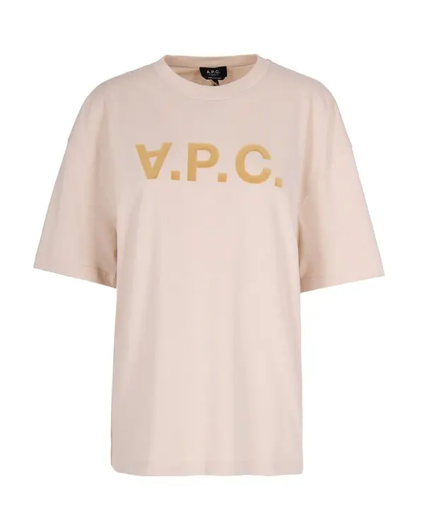 A.p.c. Organic Cotton T-shirt - Ecru