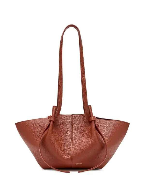 Yuzefi Adjustable Tote Handbag - Brown