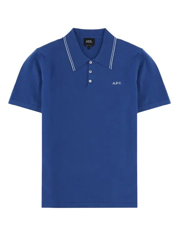 A.p.c. Classic Cotton Polo Shirt For