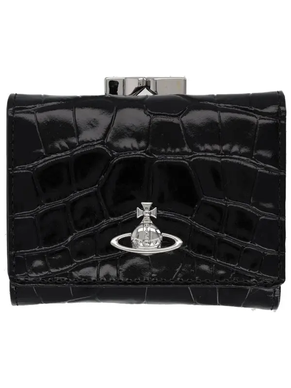 VIVIENNE WESTWOOD Small Frame Wallet - Black