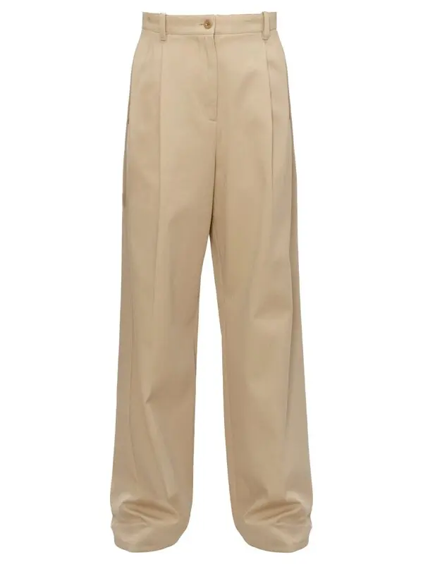 A.p.c. Baggy Cotton Pants - Beige