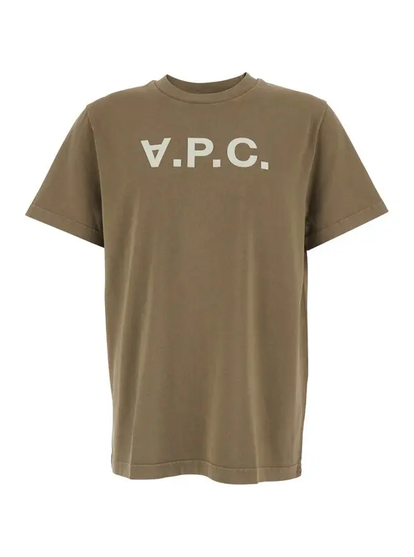 A.p.c. Classic Logo Crew Neck T-shirt