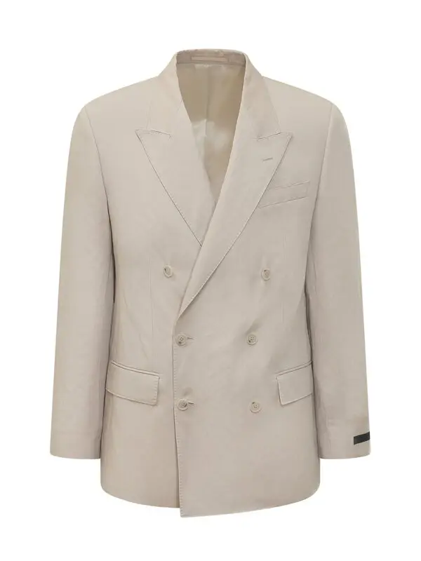 BOSS BY BECKHAM Elegant Double-breasted Blazer