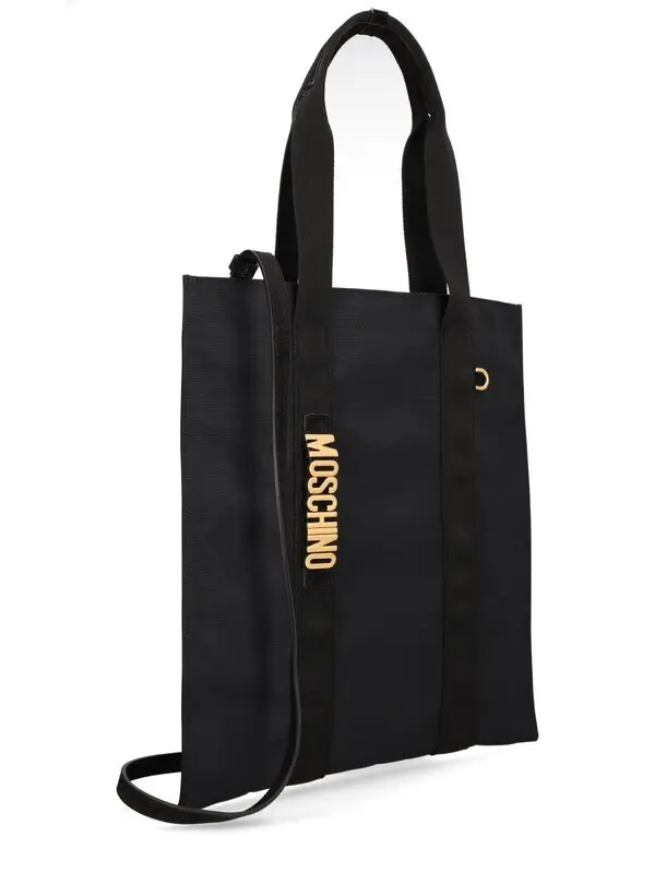 Moschino Detail Tote Bag - Black