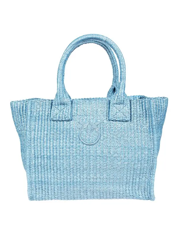 Pinko Mini Rafia Shoulder Bag