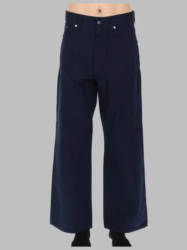 SUNFLOWER Cotton Wide-leg Jeans
