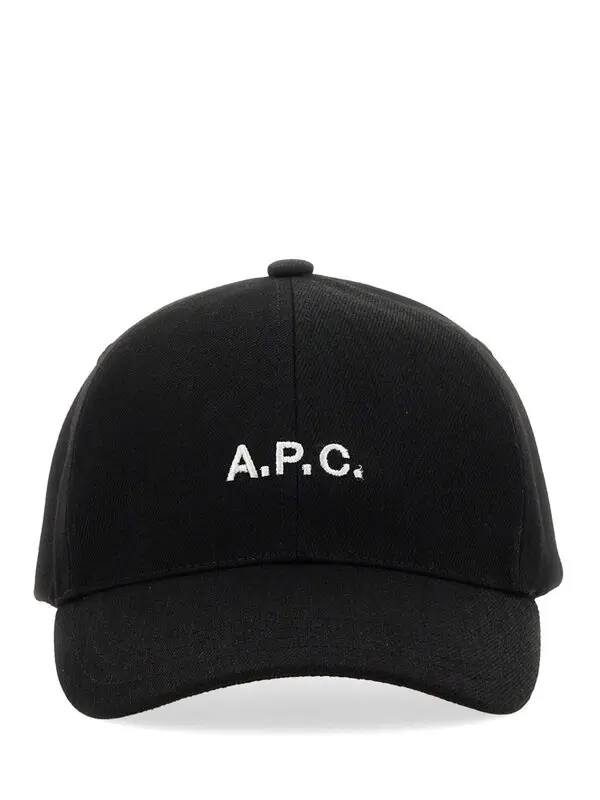 A.p.c. Classic Cotton Baseball Cap - Black