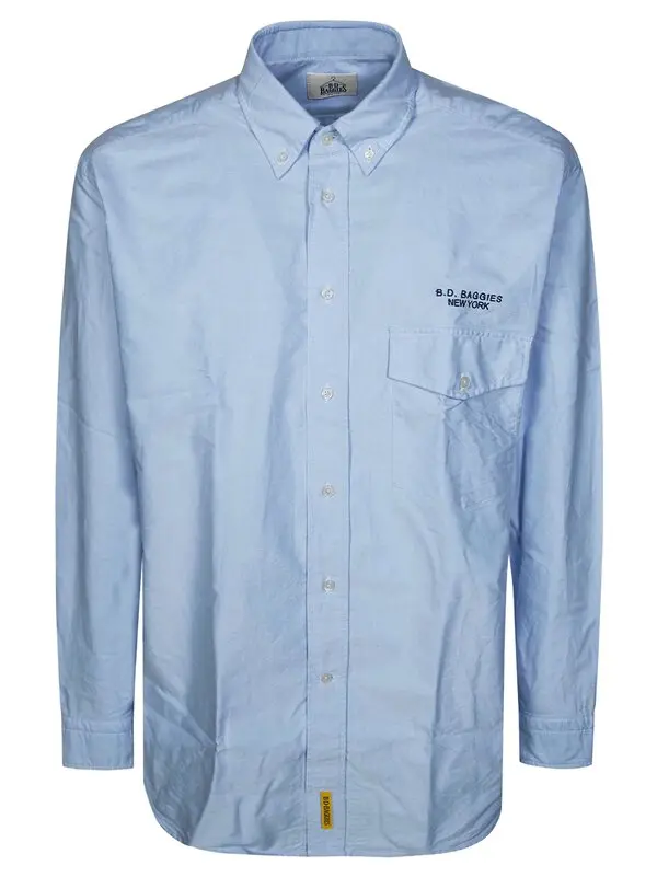 BDBAGGIES Logo Button-up Shirt