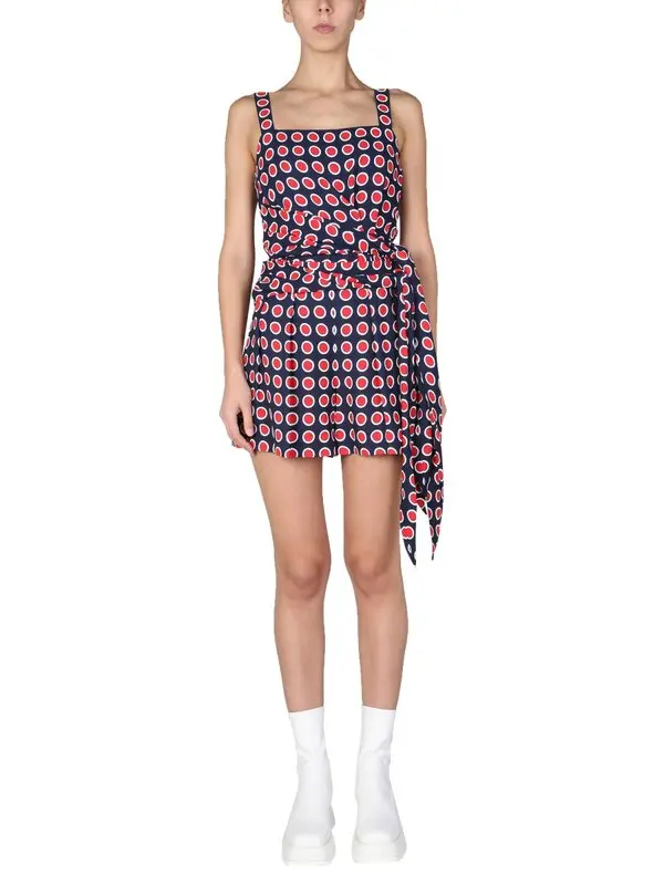 Moschino Eyelet Detail Top With Side Zip