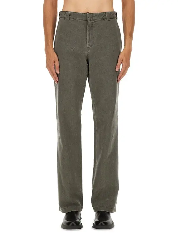 Aspesi Side-pocket Cotton Trousers