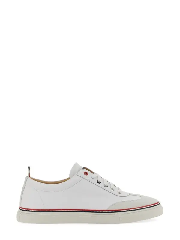Thom Browne Low-top Calfskin Sneakers