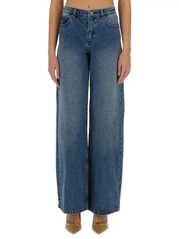 Michael Kors Wide Leg Jeans - Denim
