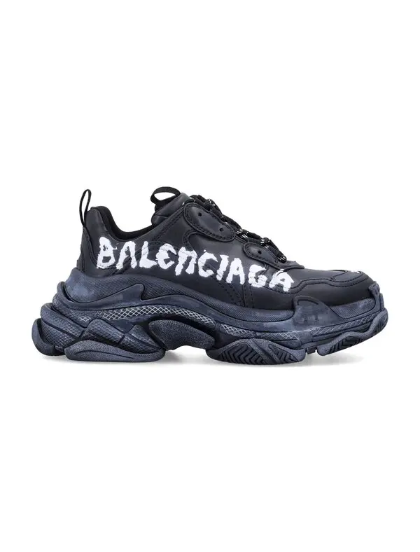 Balenciaga Triple S" Sneakers - Black