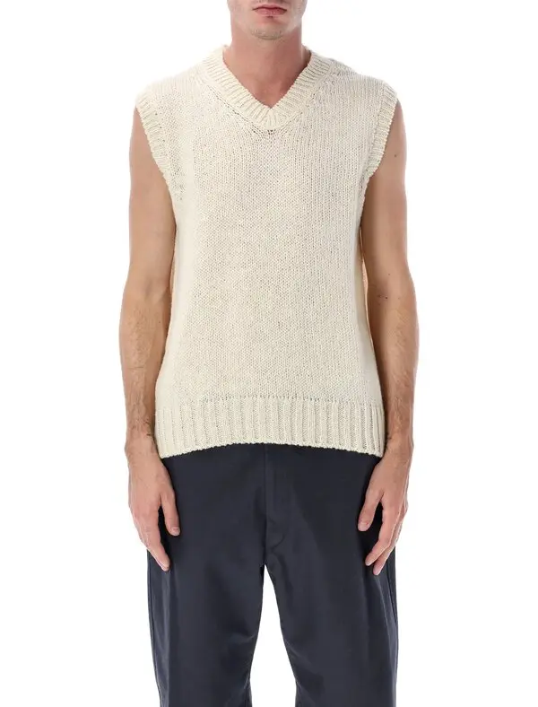 Howlin' Cosmic Spiele V-neck Slipover - Beige