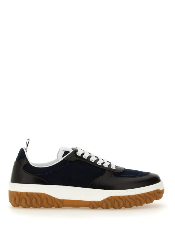 Thom Browne Panelled Sneakers - Blue