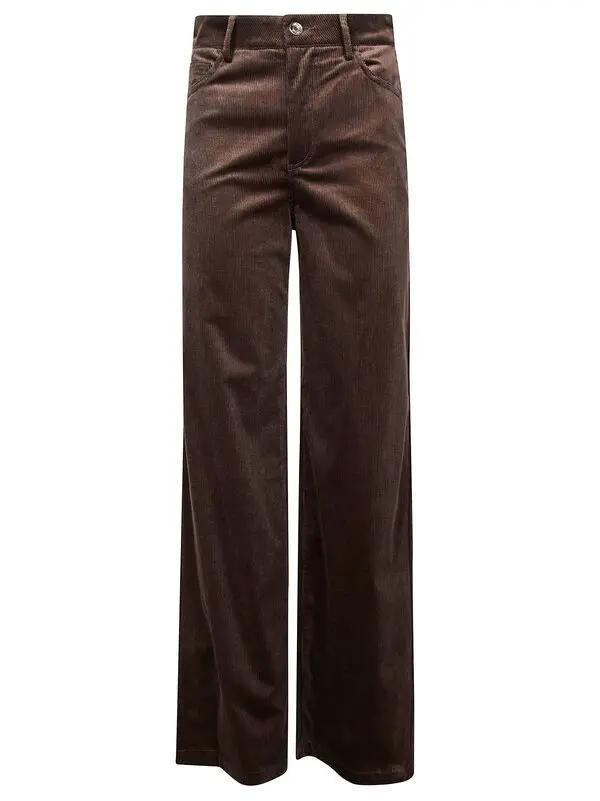 Liu Jo Corduroy Wide Leg Trousers