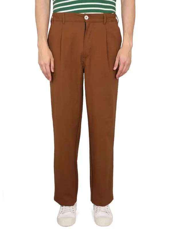 Howlin' Button-down Trousers - Brown