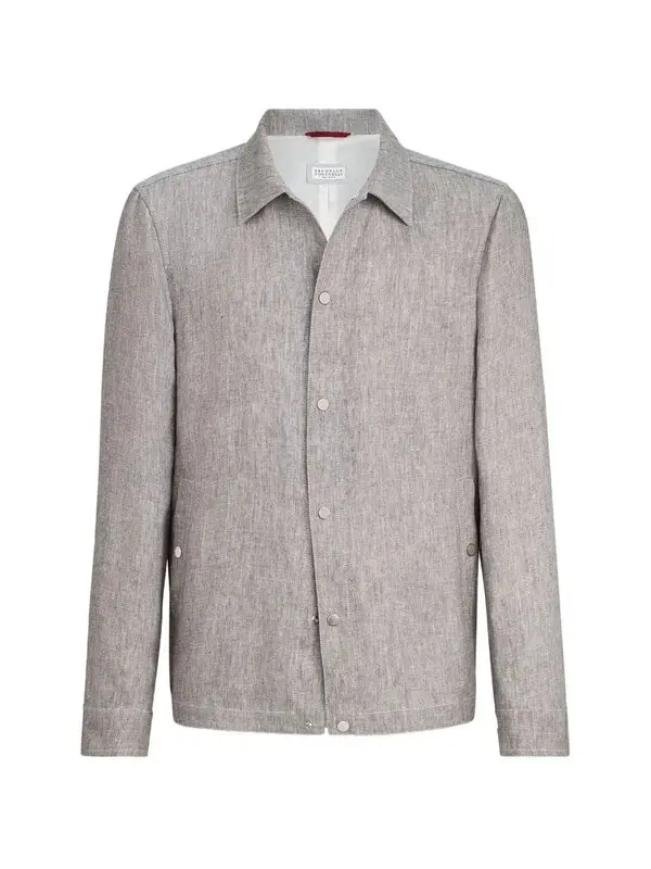 Brunello Cucinelli Linen Jacket For Ss26 Collection