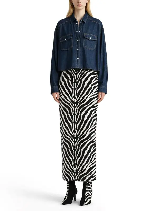 Khaite Grenon Cotton Shirt - Blue