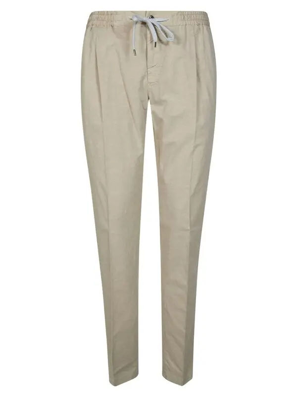 PTO1 Elastic Waist Trousers With Zip Back Ss26