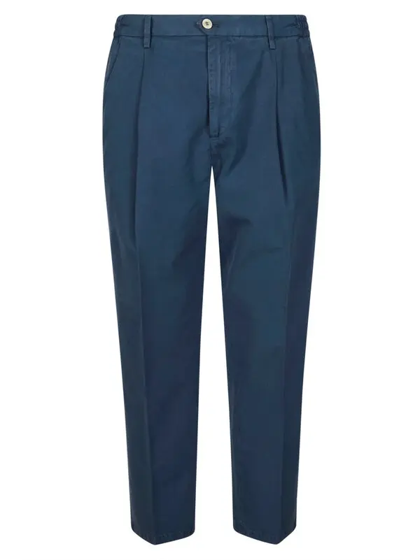 BRIGLIA Elastic Waist Trousers With Pinces