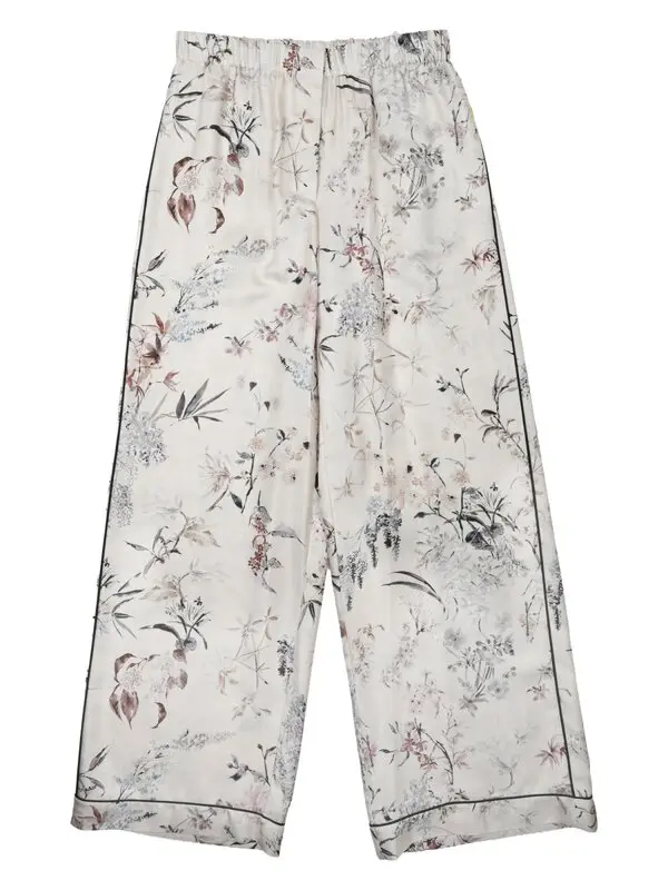 Dior Elegant Silk Trousers