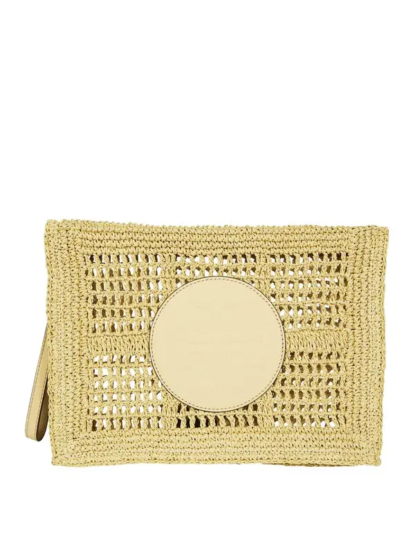Tory Burch Handcrafted Mini Pouch Handbag
