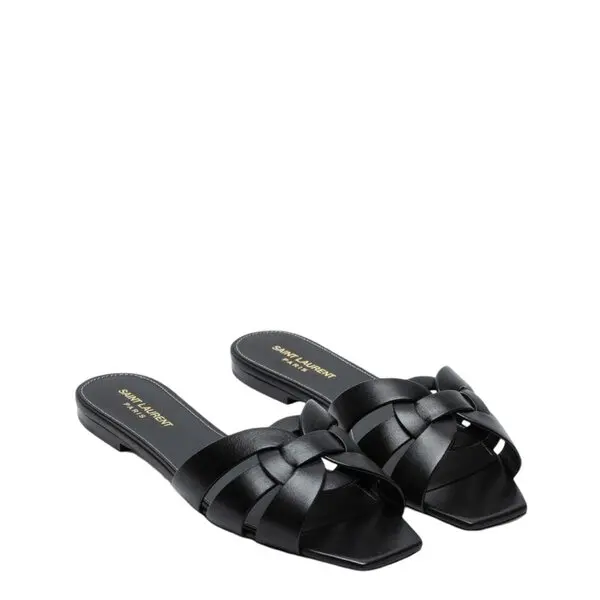 Saint Laurent Tribute Sandals Fw25 Collection
