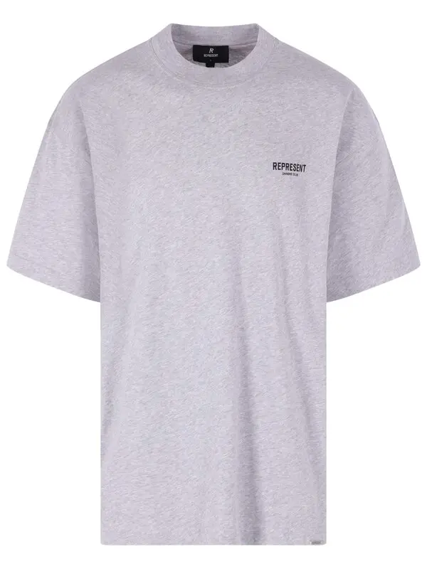 REPRESENT Oversized Graphic T-shirt - Grey