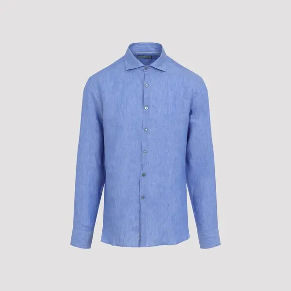 Canali Linen Regular-fit Shirt