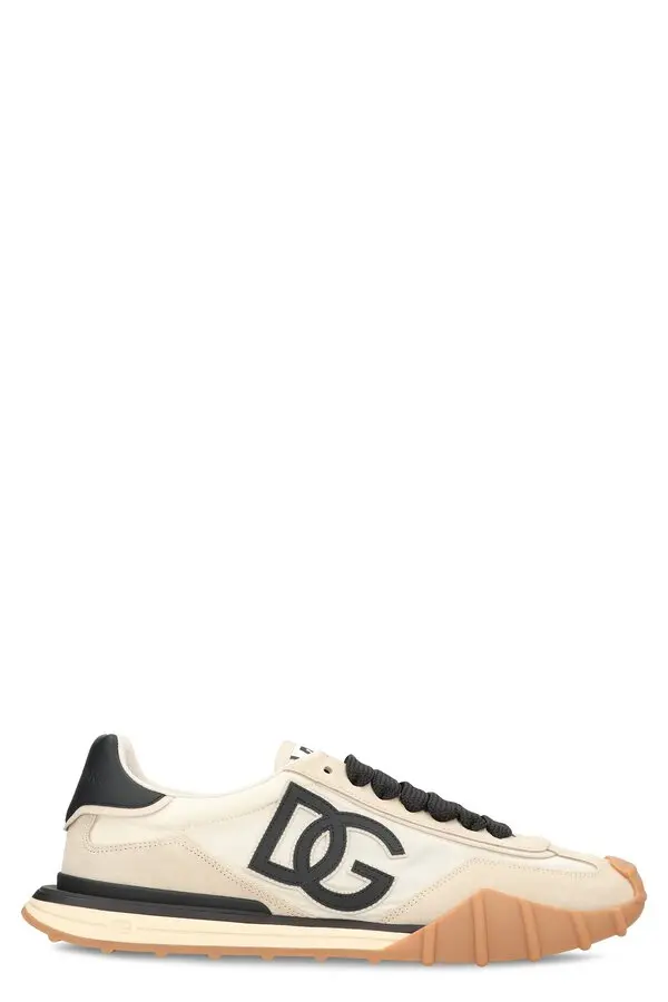 Dolce & Gabbana Dg Athletic Fabric Sneakers - Panna