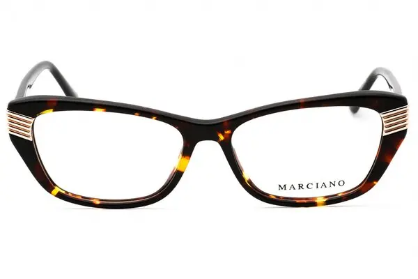 MARCIANO Eyeglasses - Dark Havana/clear Demo Lens