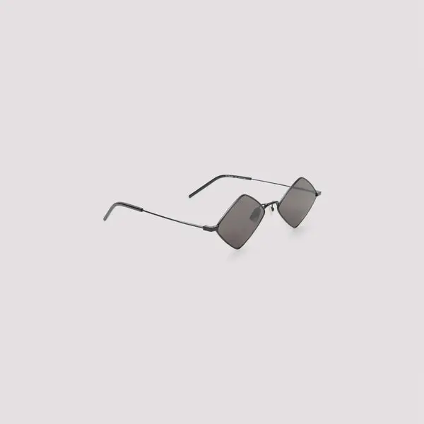 Saint Laurent Diamond Frame Sunglasses - Black