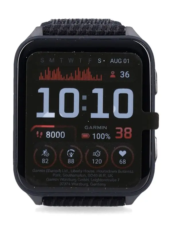 GARMIN Venu Smartwatch With Titanium Caseback And Nylon Band - Black