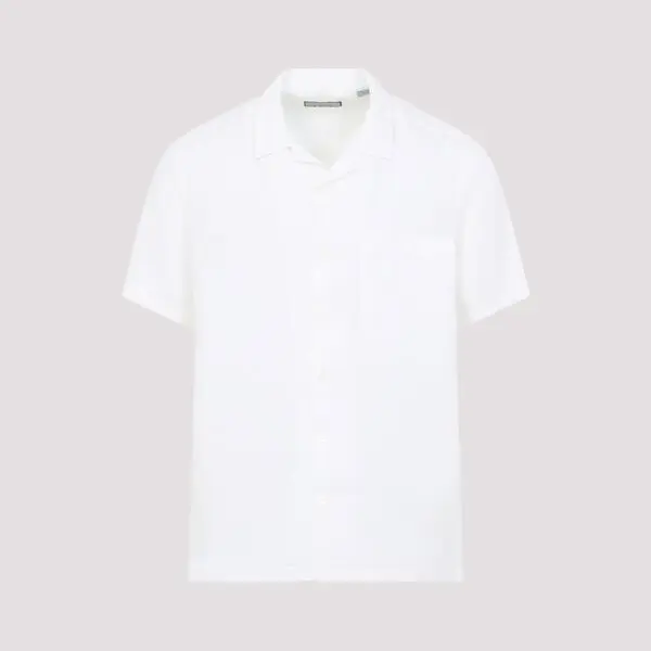 Canali Linen Shirt For Ss26 Collection