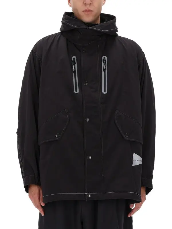 AND WANDER Lightweight Parka Jacket Fw25