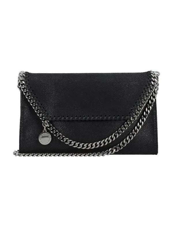 Stella McCartney Falabella Wallet Crossbody Bag - Black