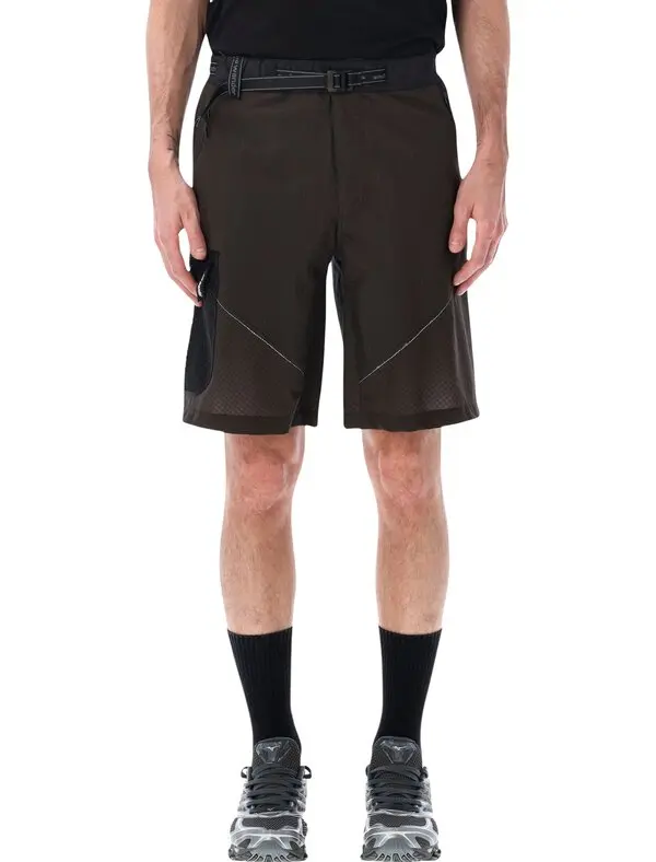 AND WANDER Technical Ripstop Cargo Shorts - Charcoal