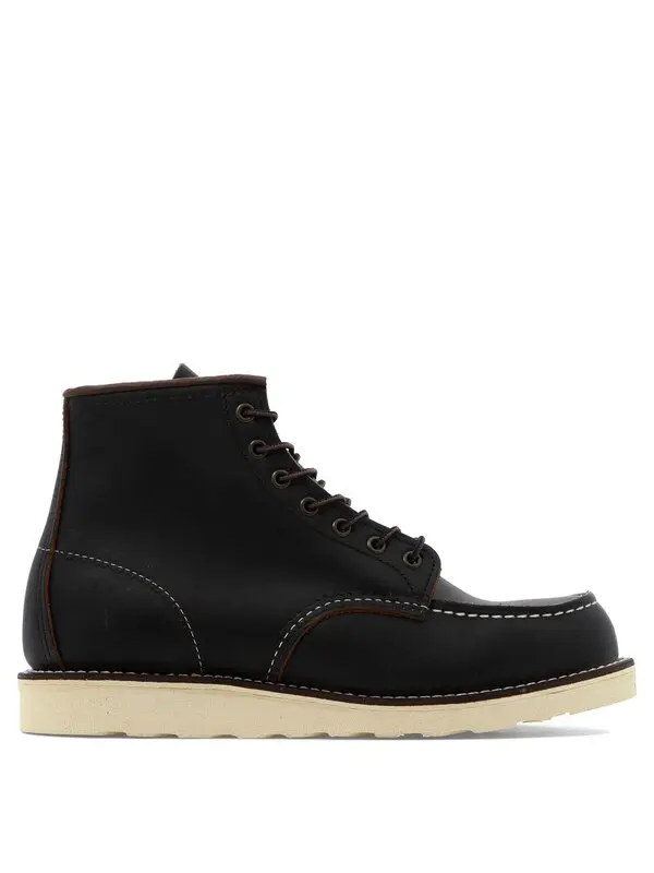 Red Wing Classic Moc Ankle Boots - Black