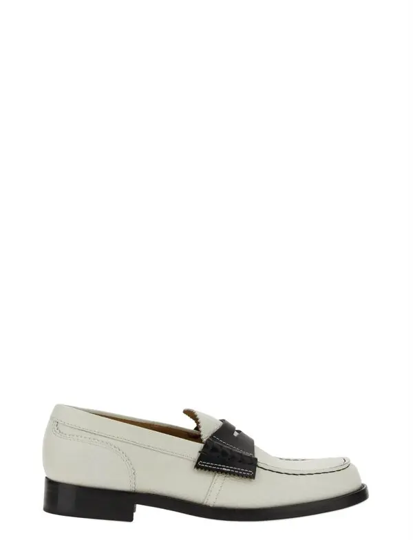 COLLEGE Leather Loafers
