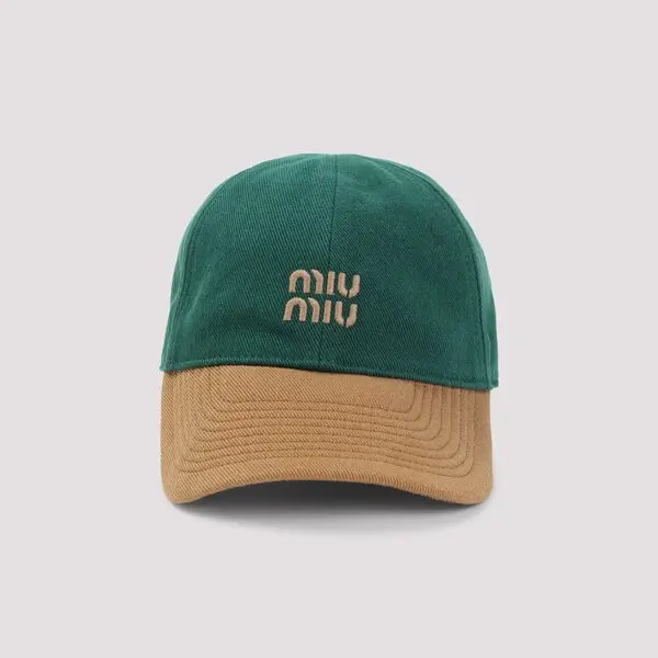 Miu Miu Drill Baseball Cap